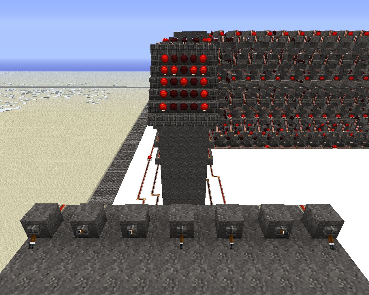 RDF Full ASCII Display Minecraft Map