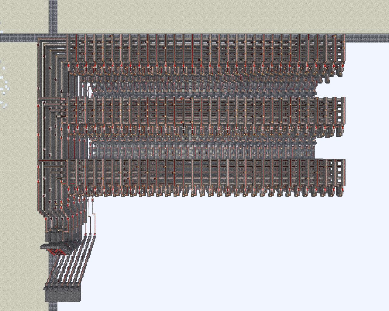 RDF Full ASCII Display Minecraft Map