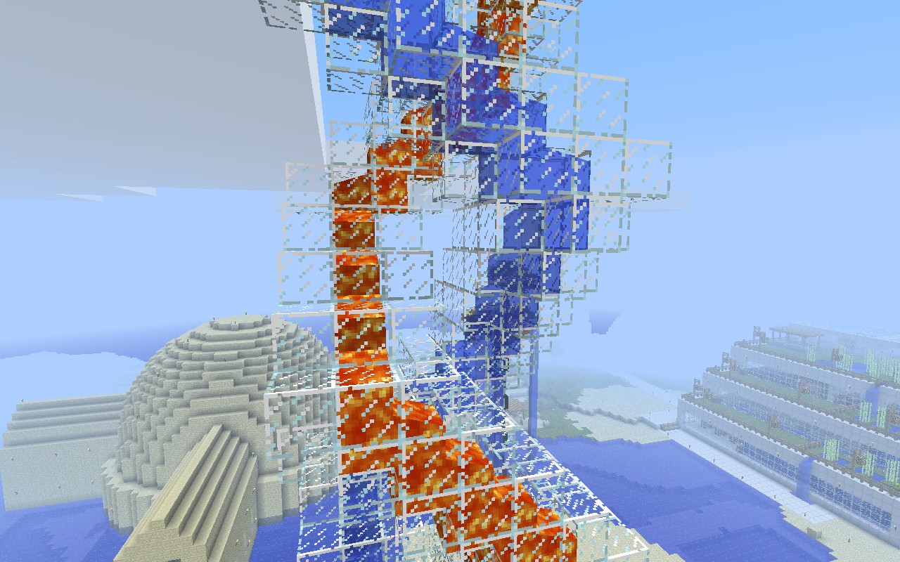 water and lava dna Minecraft Map