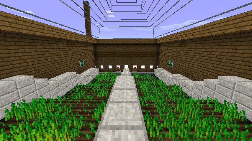 Automatic Wheat Farm v2 UPDATE WITH PISTONS COMING!!! Minecraft Map
