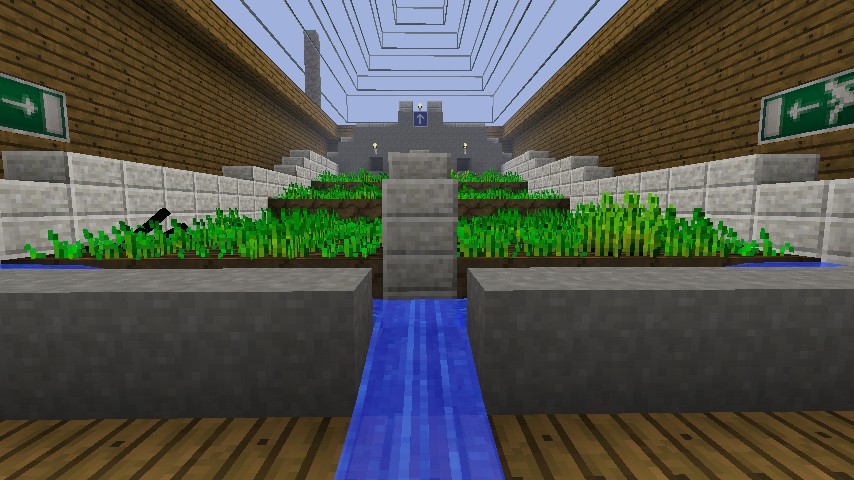 Automatic Wheat Farm v2 UPDATE WITH PISTONS COMING!!! Minecraft Map