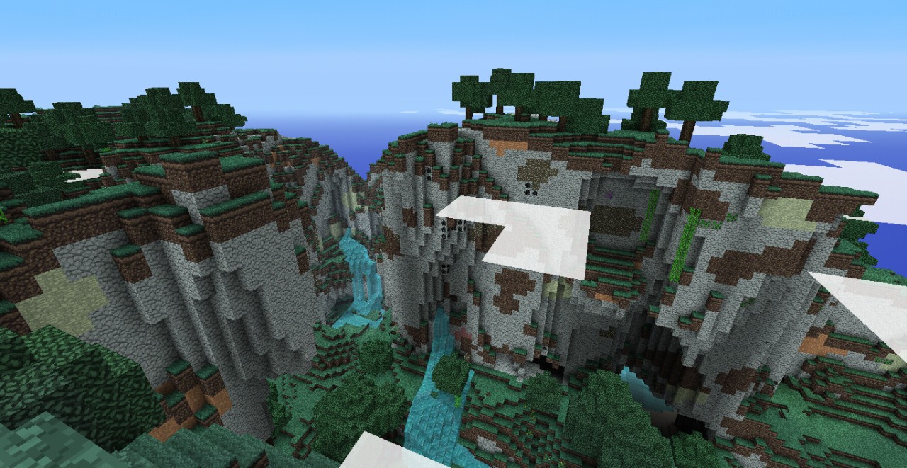 Gargamel Cliff House NOW WITH DOWNLOAD =) Minecraft Map