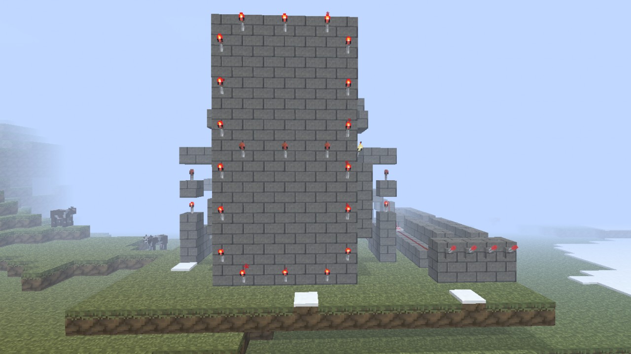 UTD Compact 7 Segment Decoder Setup Minecraft Map