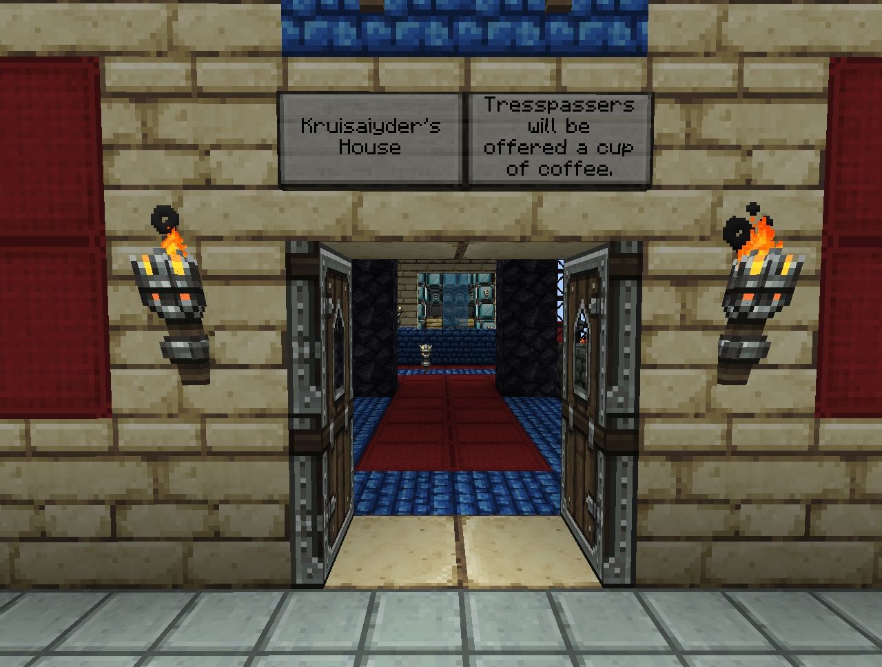 Hotel ruins of awesomeness. Minecraft Map