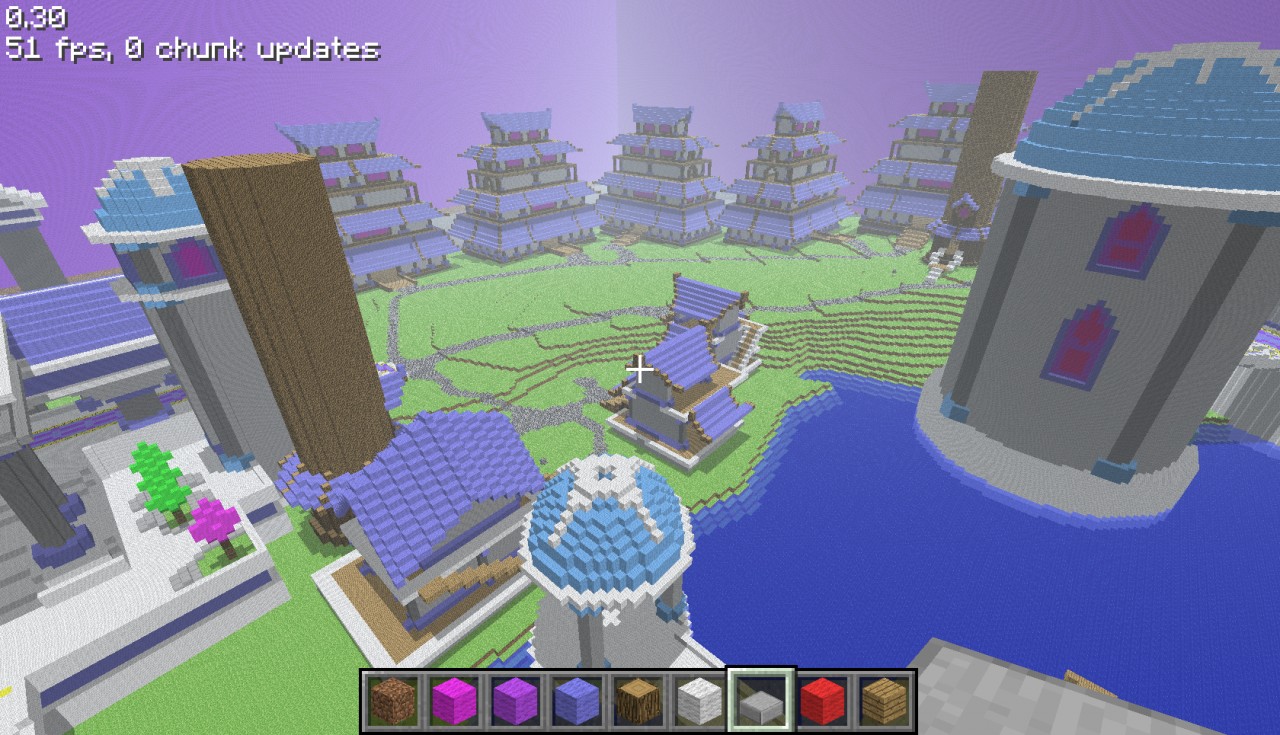 Darnassus Minecraft Map