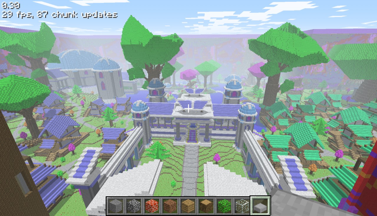 Darnassus Minecraft Map