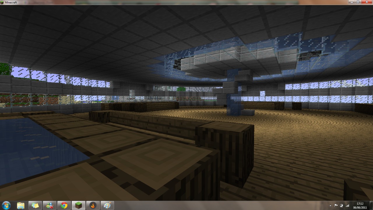 Futuristic Dome House Minecraft Map