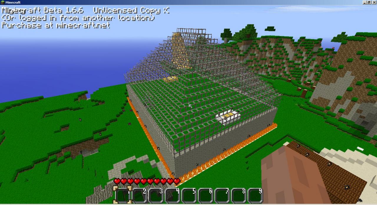 Big Spleefing Arena Minecraft Map