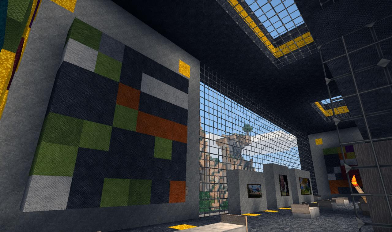 ART GALLERY - PART OF DOCKLAND PROJECT Minecraft Map