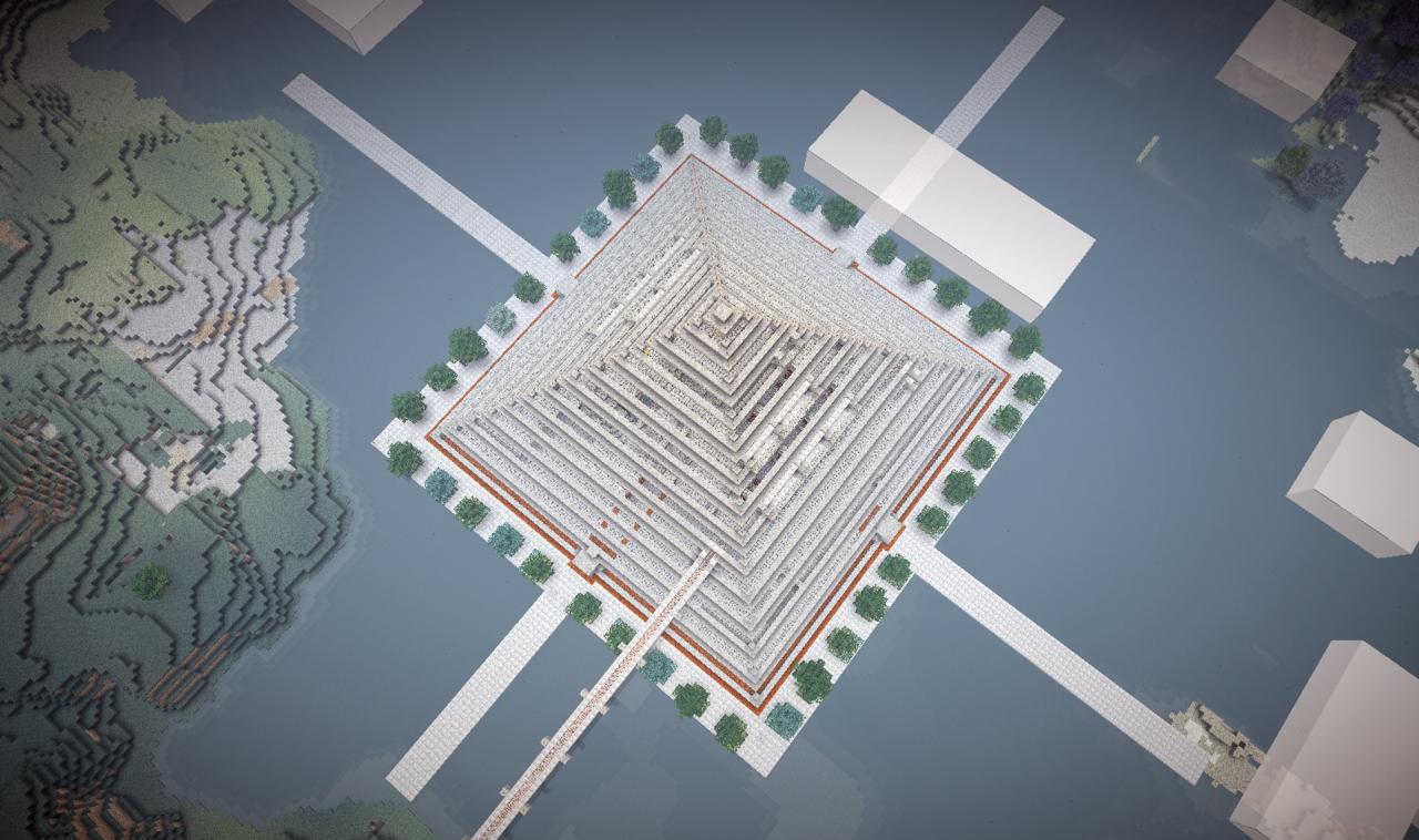 PYRAMID - PART OF GAZA PROJECT Minecraft Map