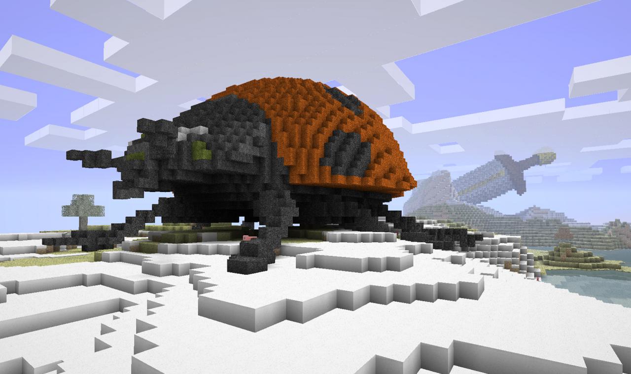 LADYBIRD - BINVOX Minecraft Map