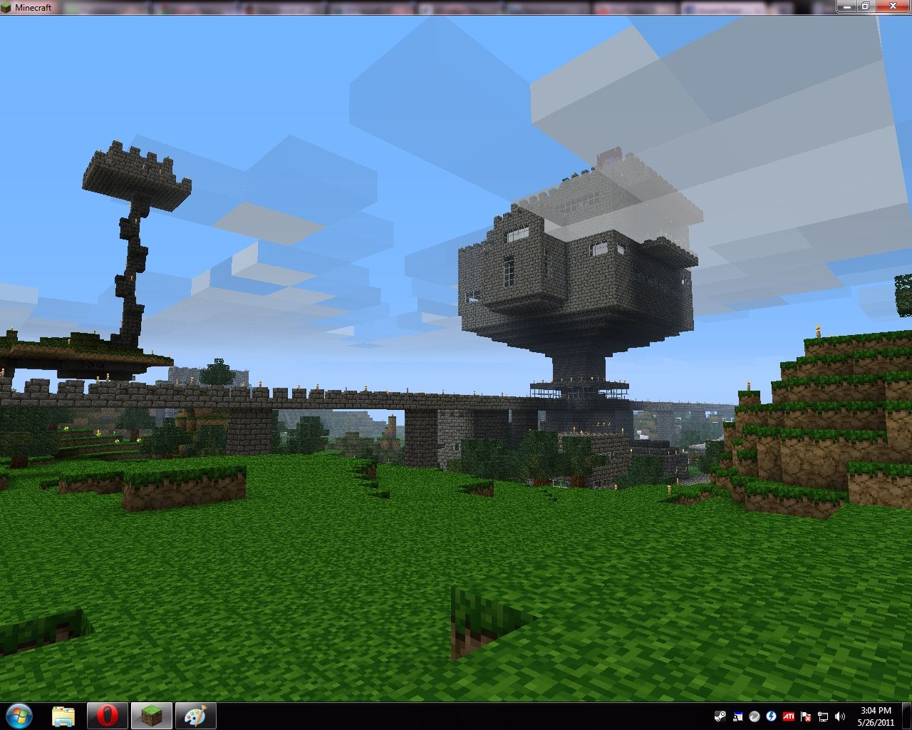Sky Fortress Minecraft Map