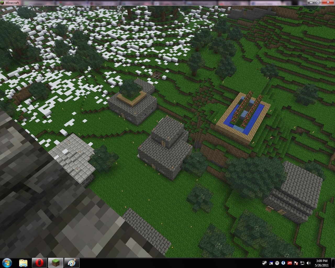 Sky Fortress Minecraft Map