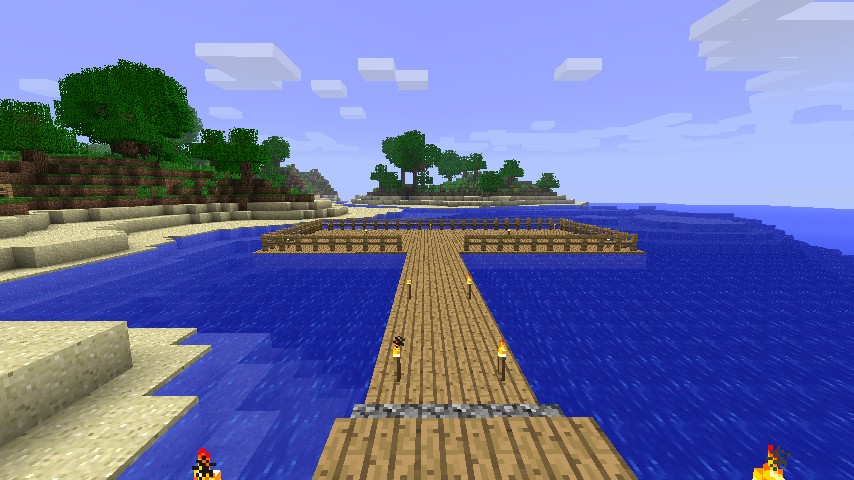 My building world. Minecraft Map