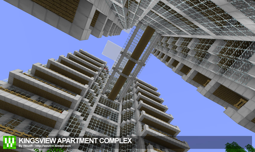 Kingsview Apartment Complex Minecraft Map