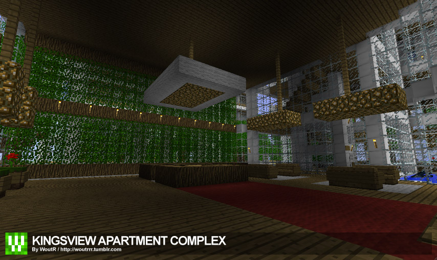 Kingsview Apartment Complex Minecraft Map