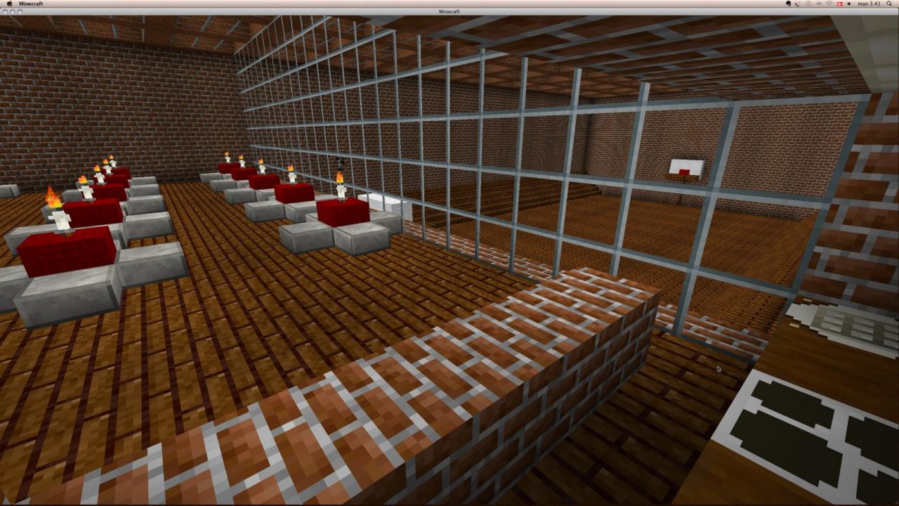 School w/ Playground and Gym Minecraft Map