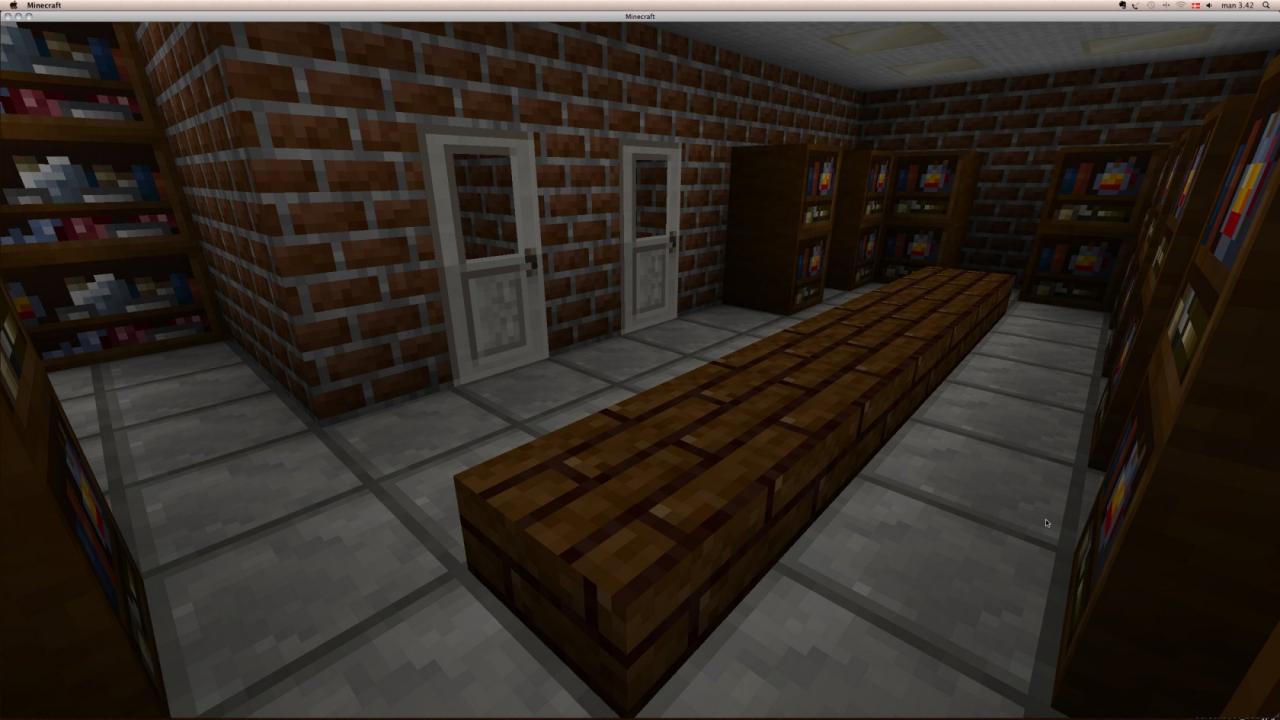 School w/ Playground and Gym Minecraft Map