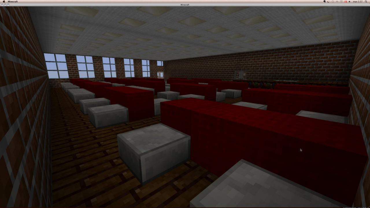 School w/ Playground and Gym Minecraft Map