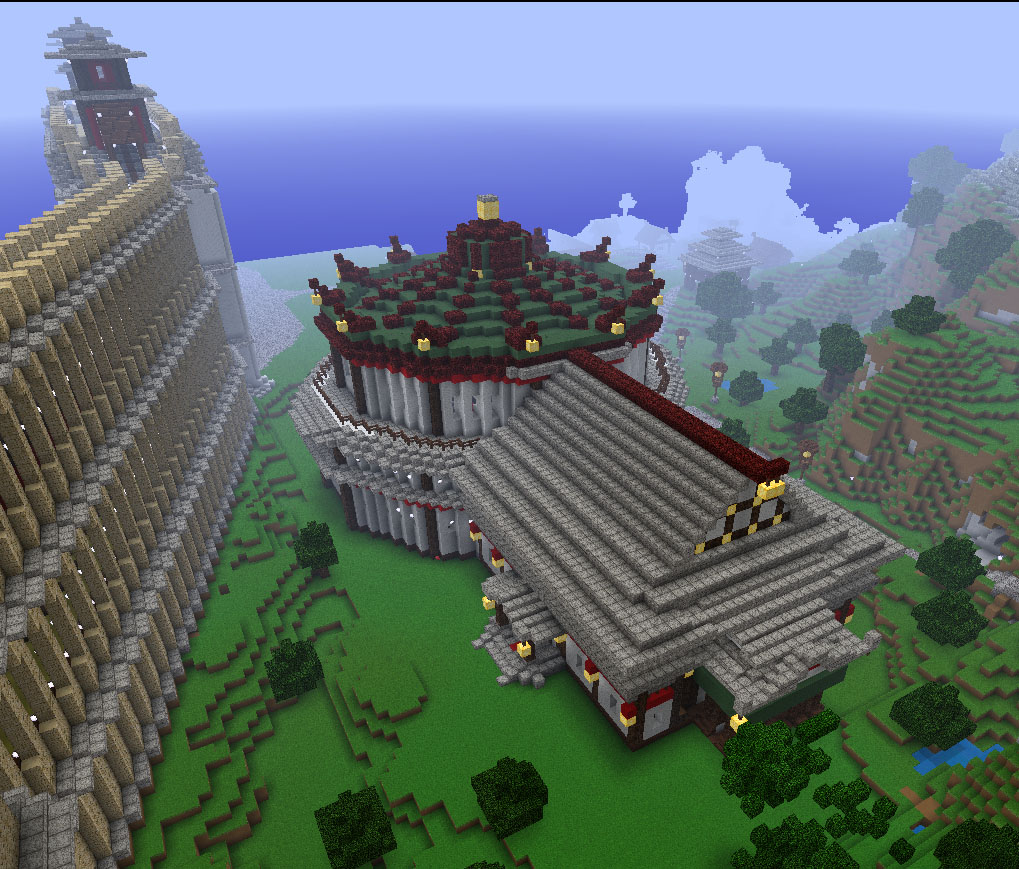 Chinese Style Theatre and Art Gallery Minecraft Map