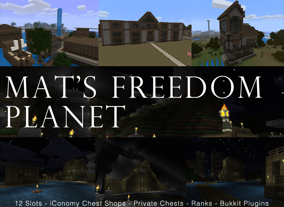 Mat's Freedom Planet Minecraft Server