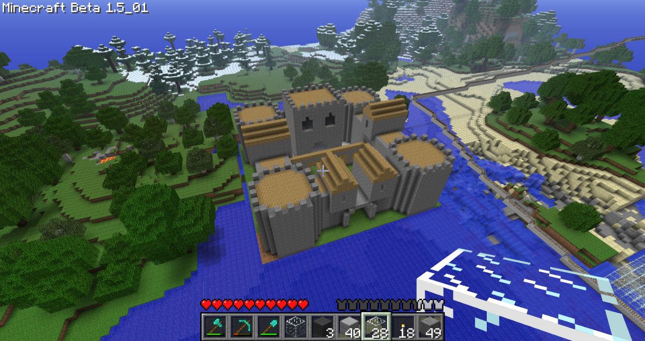 warcraft barracks Minecraft Map