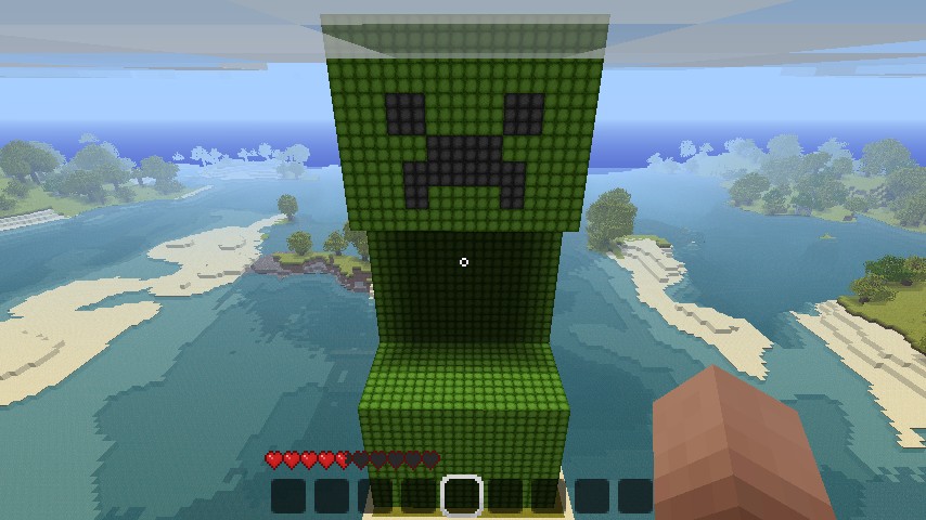 Creeper Minecraft Map