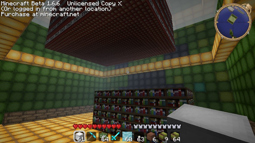 Creeper Minecraft Map