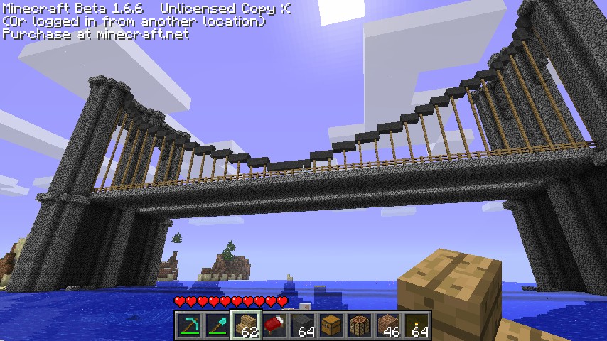 Brooklyn Bridge Minecraft Project