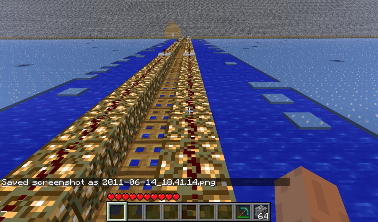 Village town with Castle and Working Drawbridge! Minecraft Map