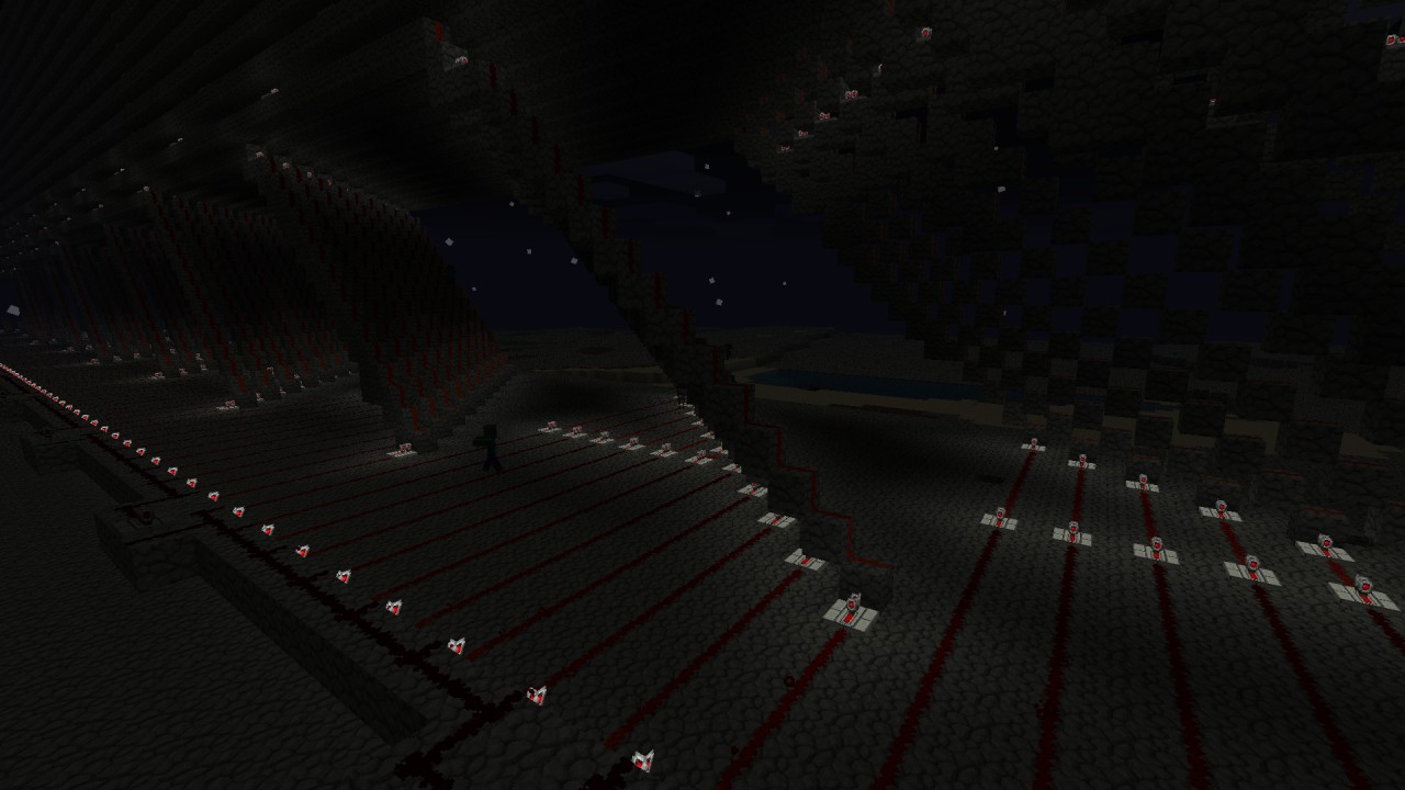 biggest redstone screen !900 pixels! Minecraft Map