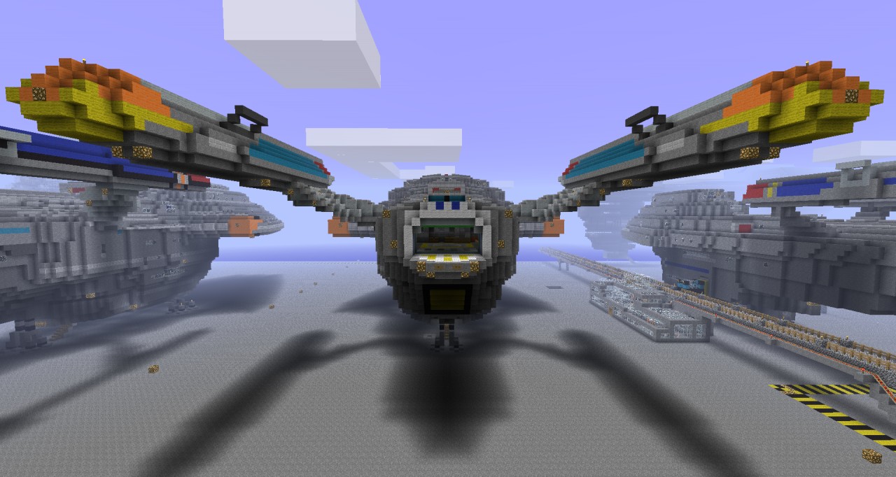 NOVA Class Star Ship Minecraft Map