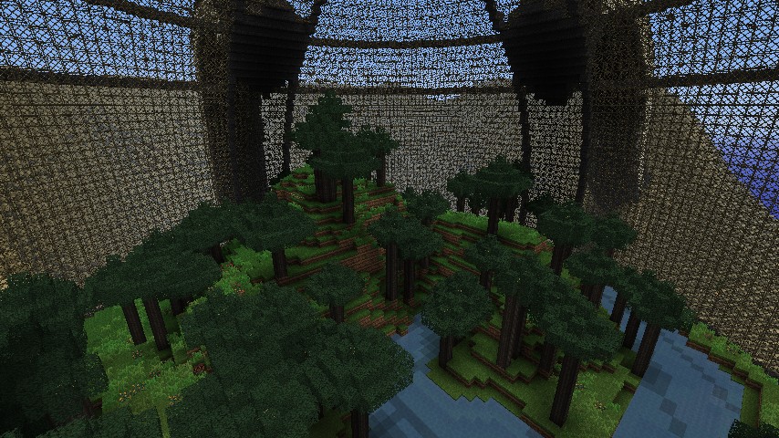 Bio-dome V2 (Adventure map + World Save) Minecraft Map