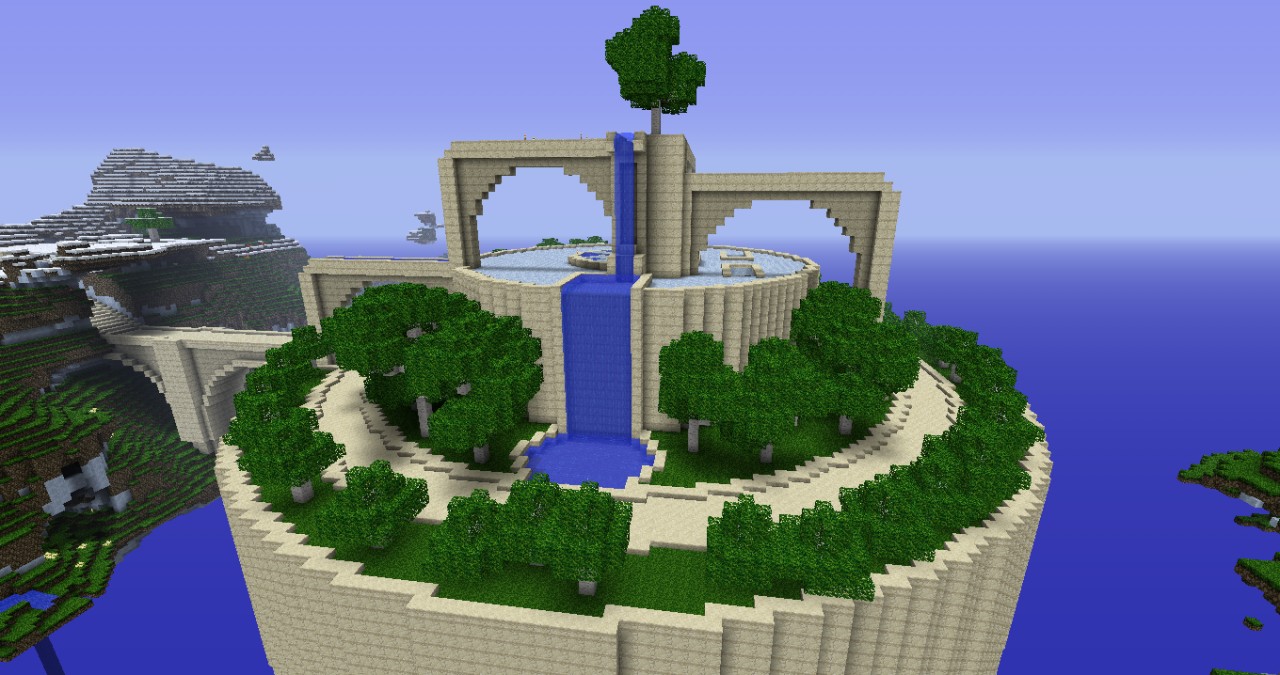 Laputa Minecraft Map