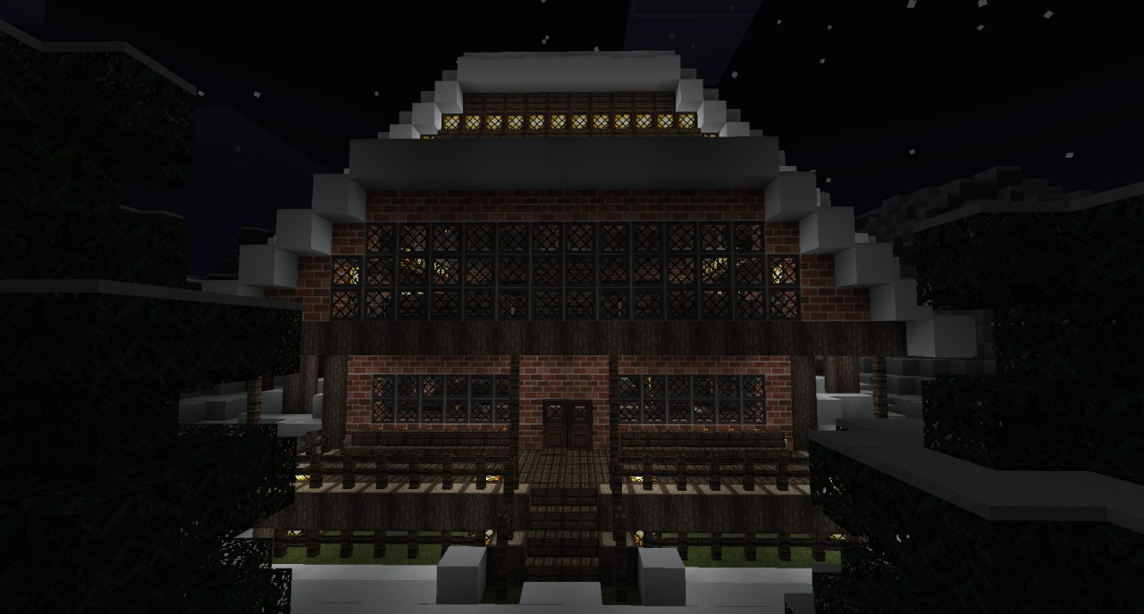 Snow lodge Minecraft Map