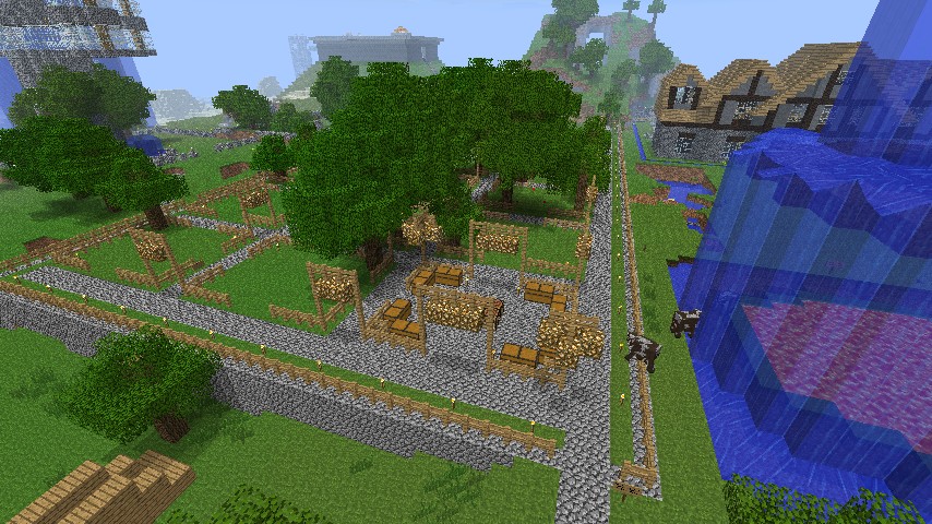 New Player Village Minecraft Map