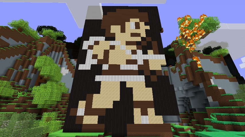 Pit (kid Icarus) Sprite Minecraft Map