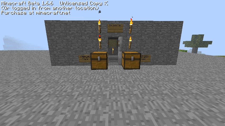 lava trap Minecraft Map