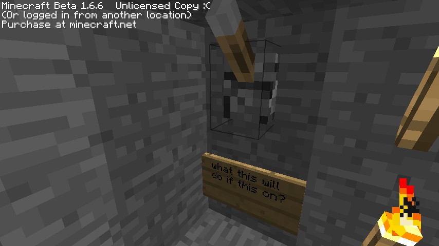 lava trap Minecraft Map