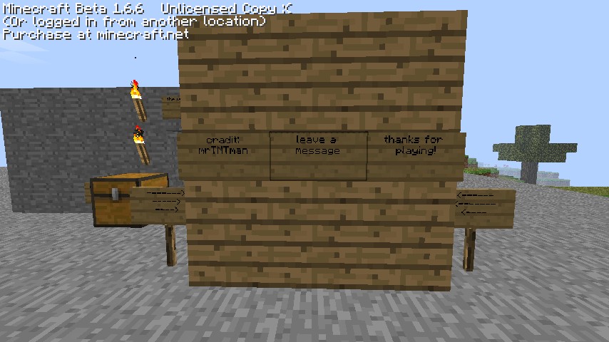 lava trap Minecraft Map