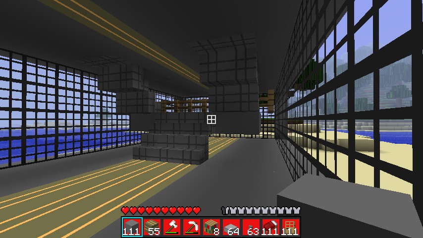 Modern House SeaSide House and tower@3 Minecraft Map