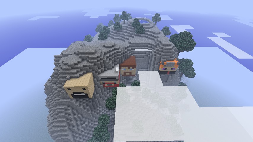 Mount Rushmore Minecraft Project