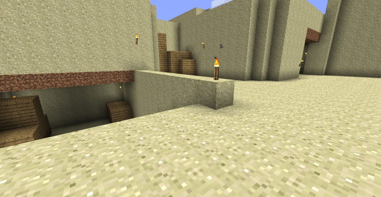 de_dust2 from cs in minecraft Minecraft Map