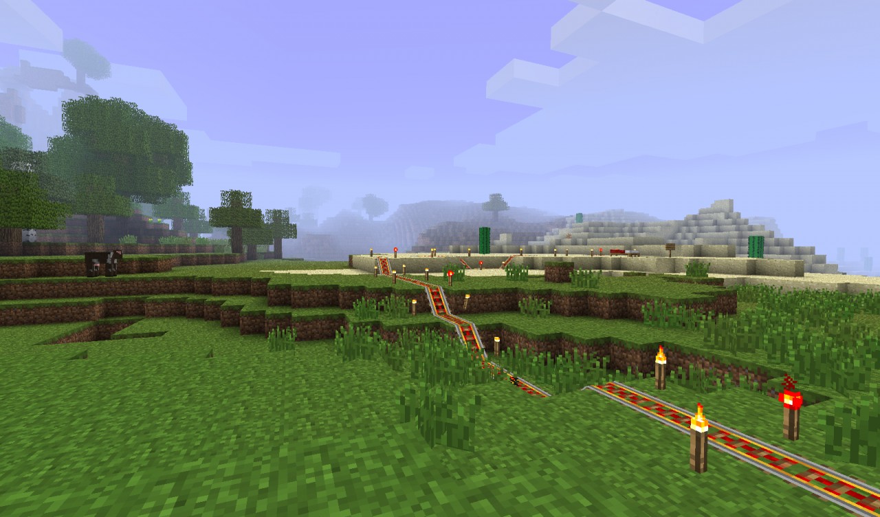 Bedrock And Back Epic Adventure Rollercoaster Minecraft Map