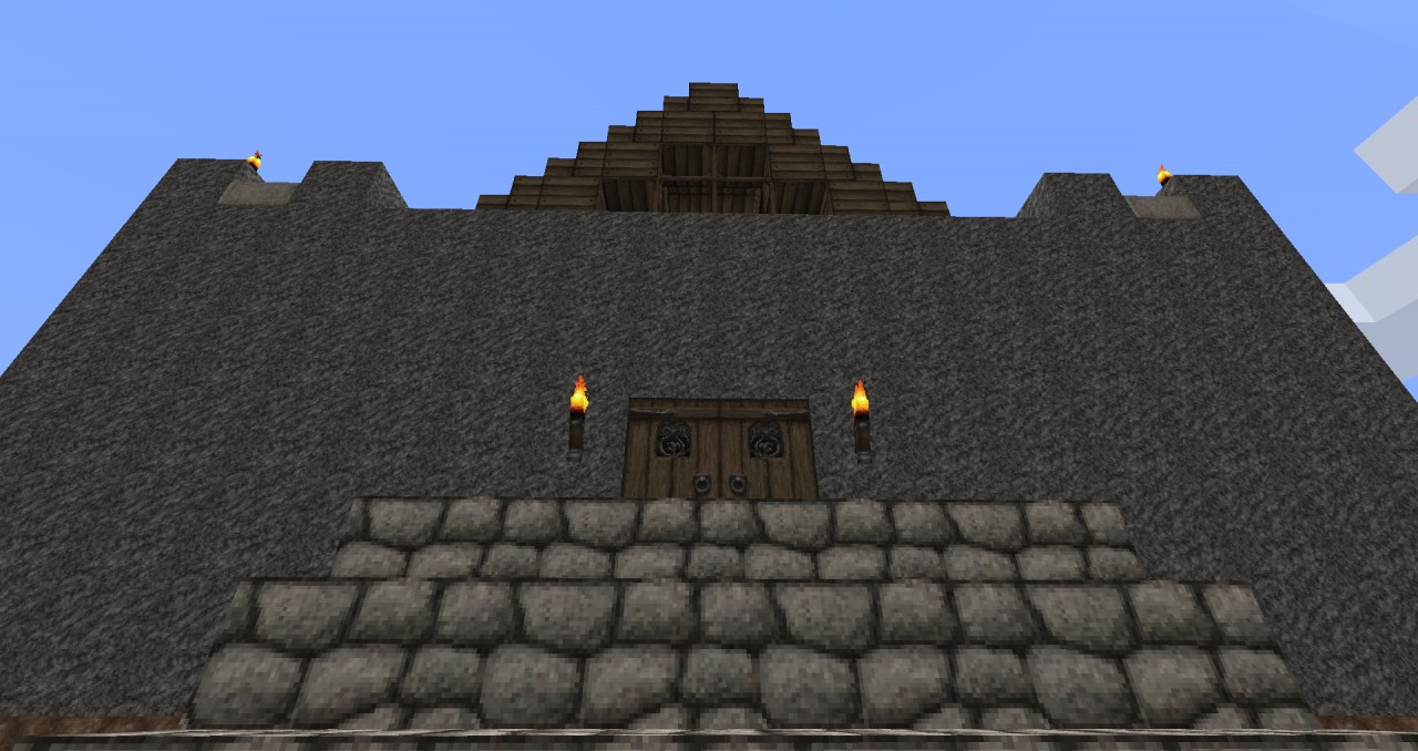 small cozy castle Minecraft Map