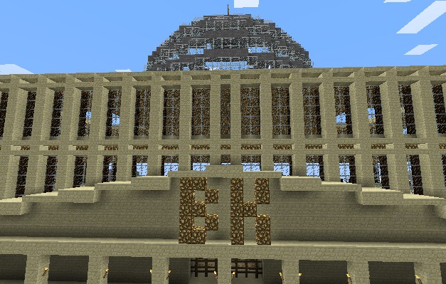 The BKKingdom Reichstag (German Capital) Minecraft Map