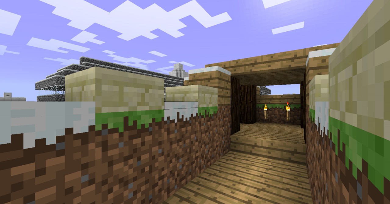 Bunker complex Minecraft Map