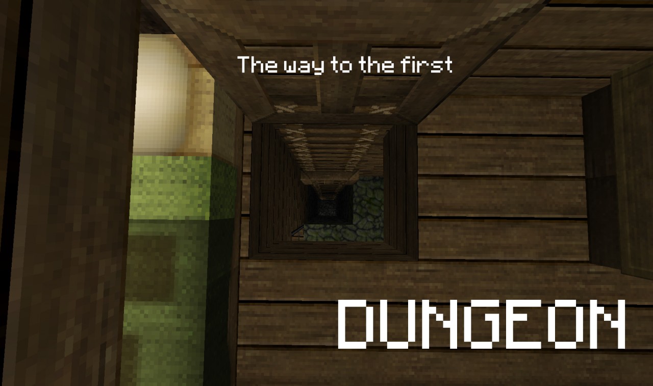 The dungeon House Minecraft Map