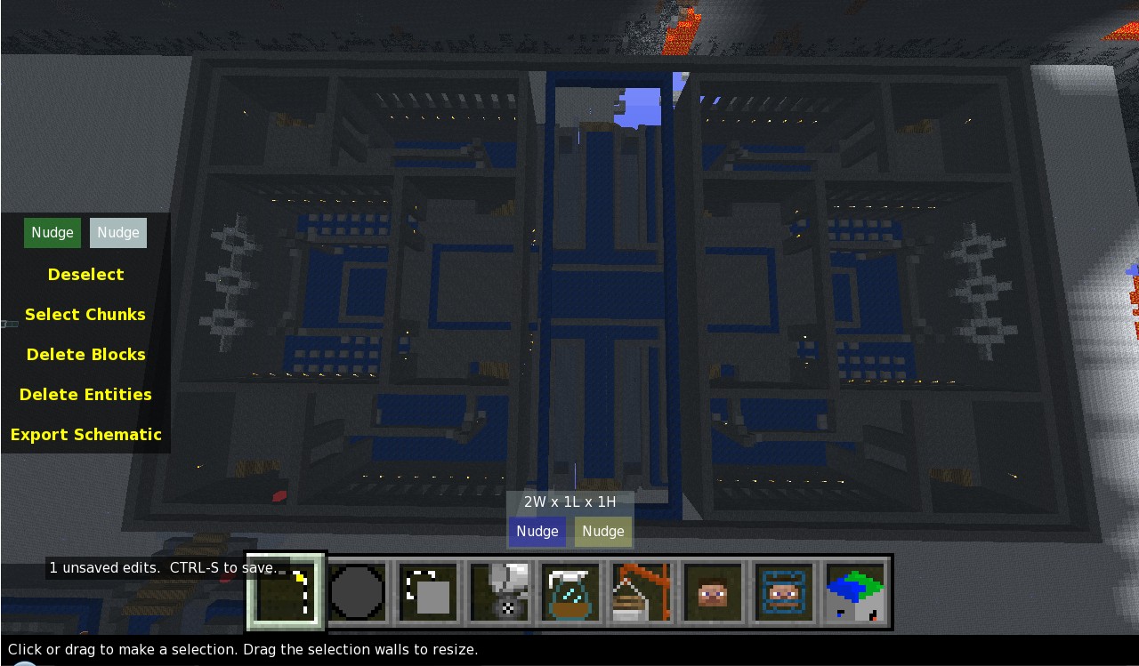 Blue Temple, of water? Minecraft Map
