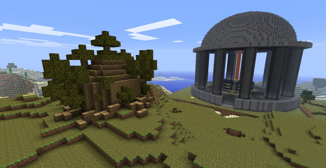 My awesome world (updated1.8) Minecraft Map